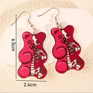 Boss Babe Blueprints | Jewelry | Gummy Bear Skeleton Novelty Drop Teddy ...